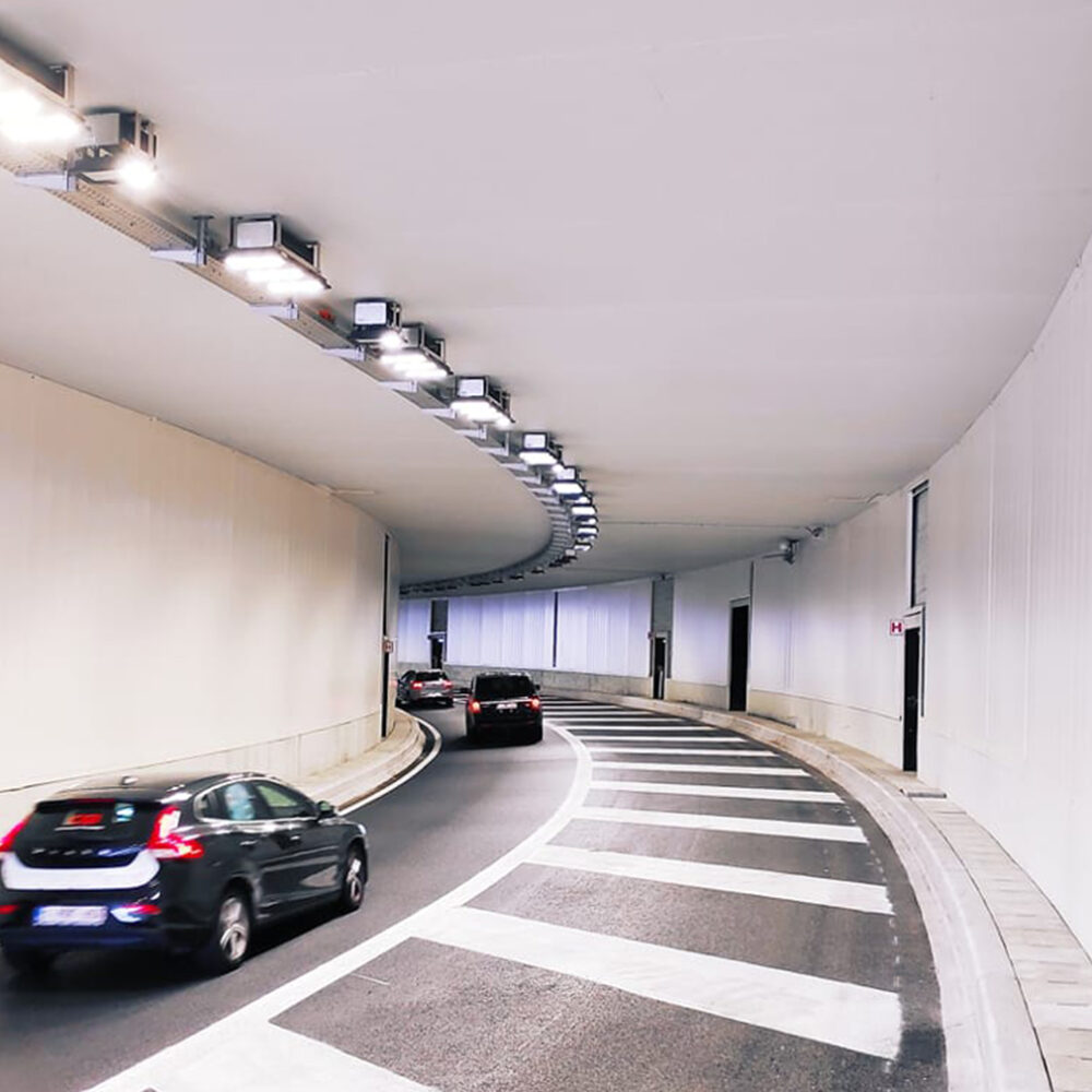 Tunnel lighting and underpass LED lights | AEC Illuminazione