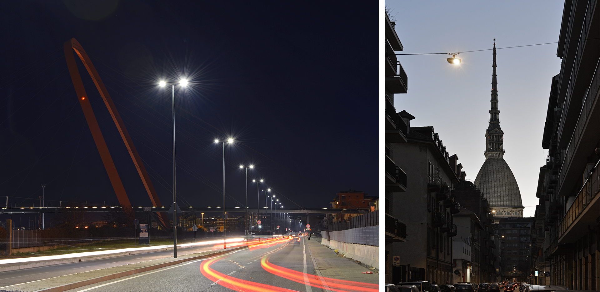 Turin | Public street urban lighting | AEC Illuminazione