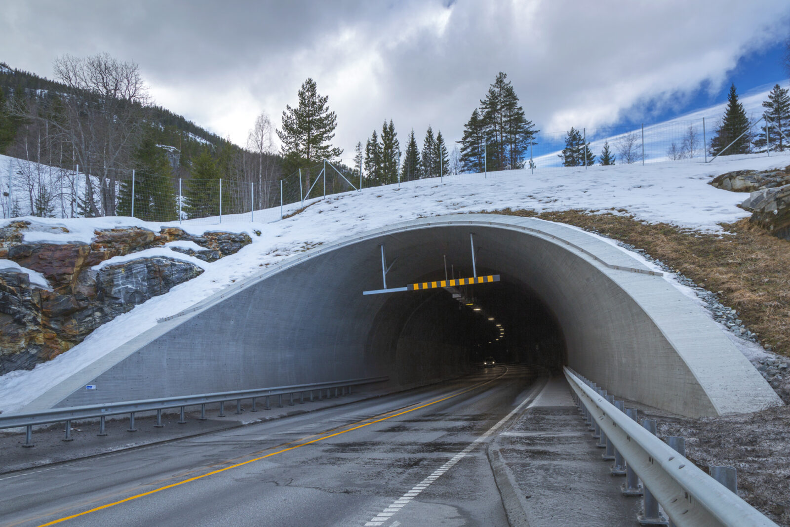 Ringerike | Tunnel lighting project | AEC Illuminazione