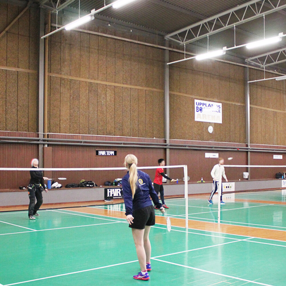 How to light up an energy-saving badminton court lighting with LEDs