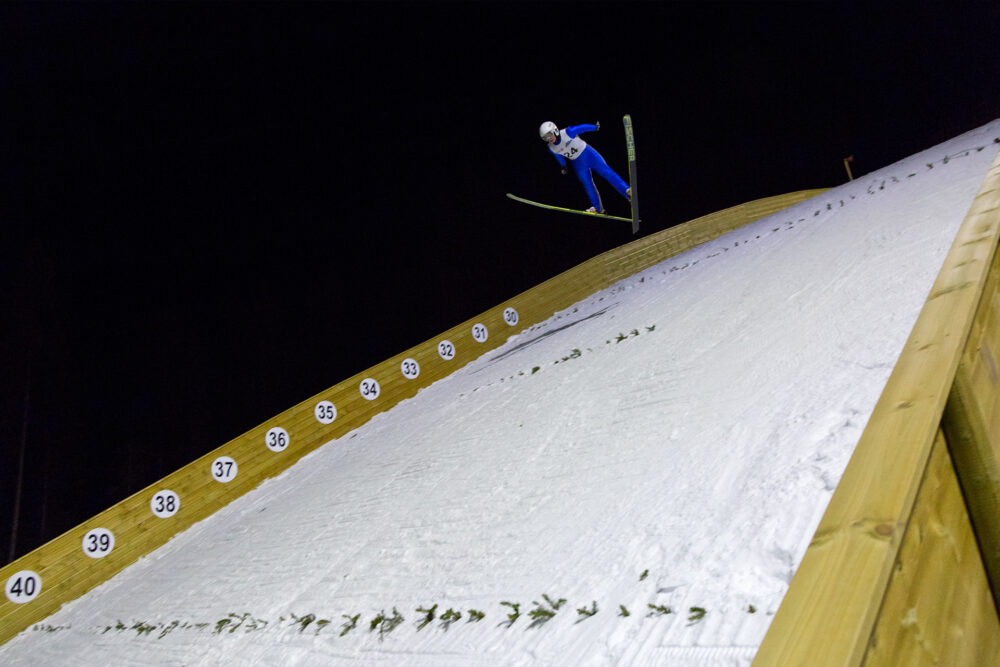 Ski slope lighting | Lysgårdsbakken | AEC Illuminazione